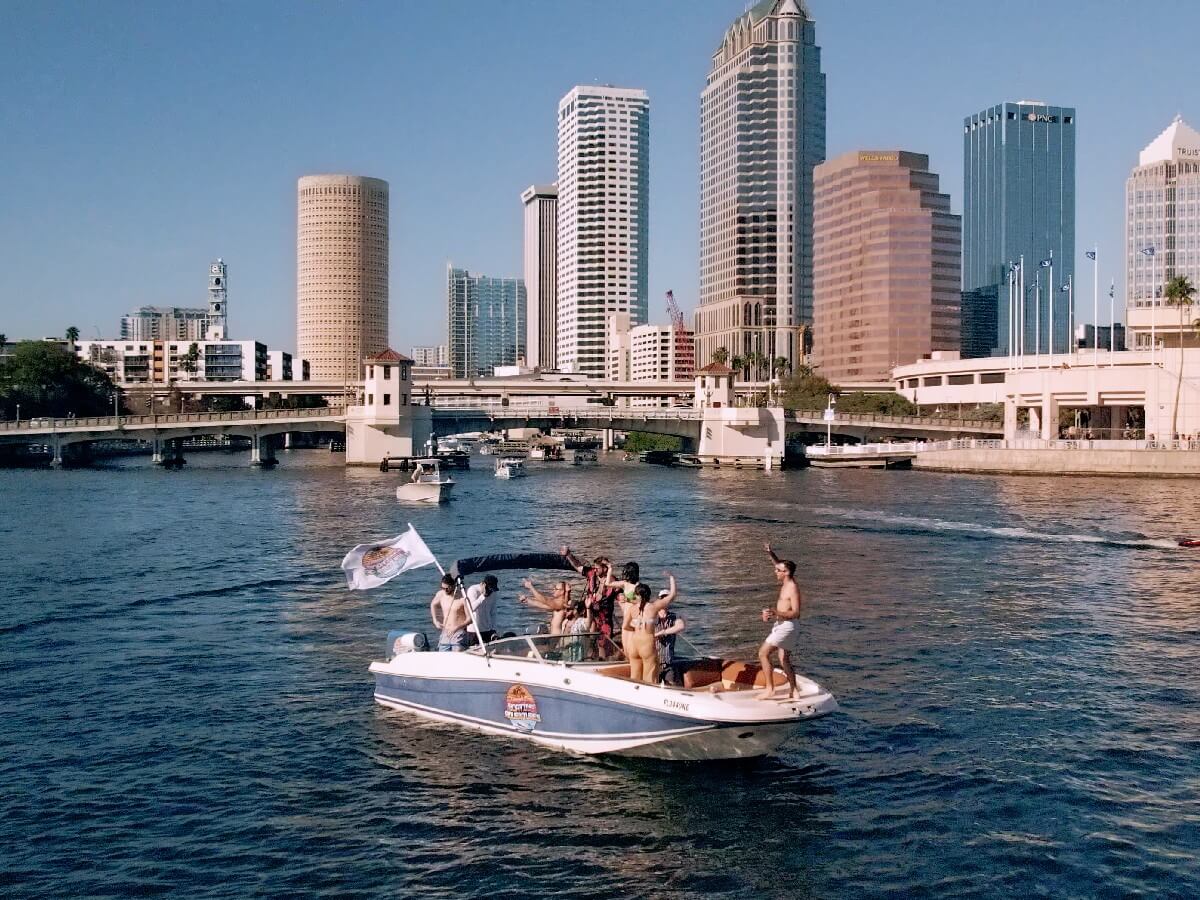Party Boat Charter Photo Gallery | Tampa Bay Boating Adventures